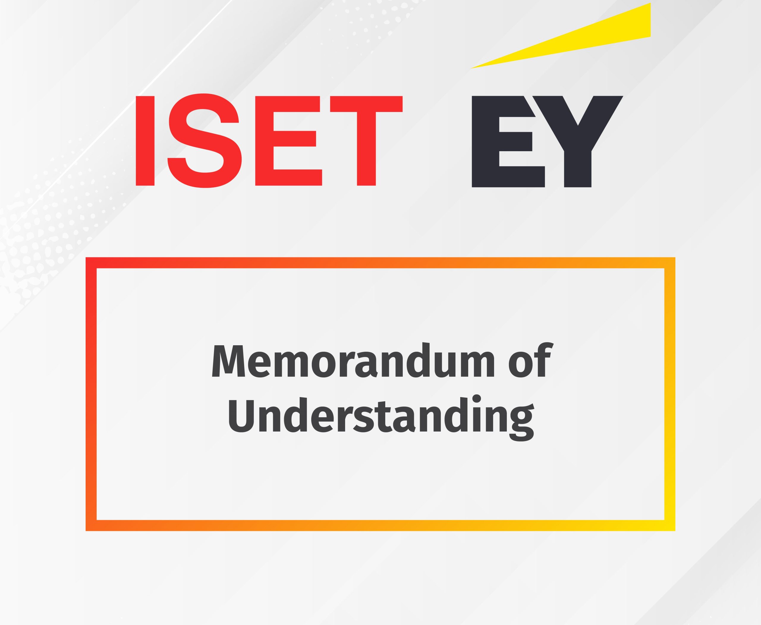 ISET and EY Georgia Sign Memorandum of Understanding - ISET